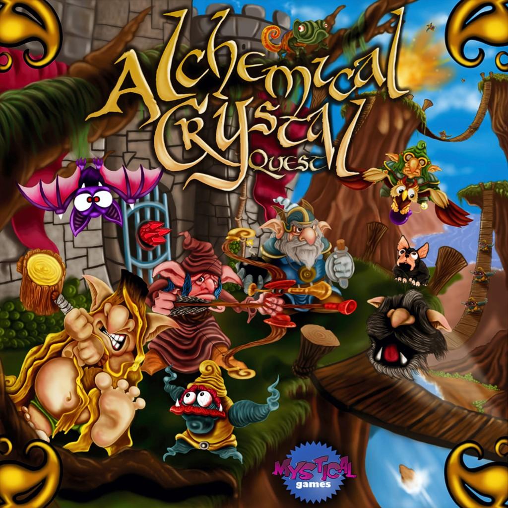 Alchemical Crystal Quest ~ Juego de mesa • Ludonauta.es