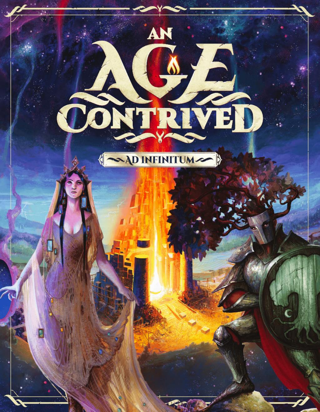 An Age Contrived: Ad Infinitum ~ Juego de mesa • Ludonauta.es