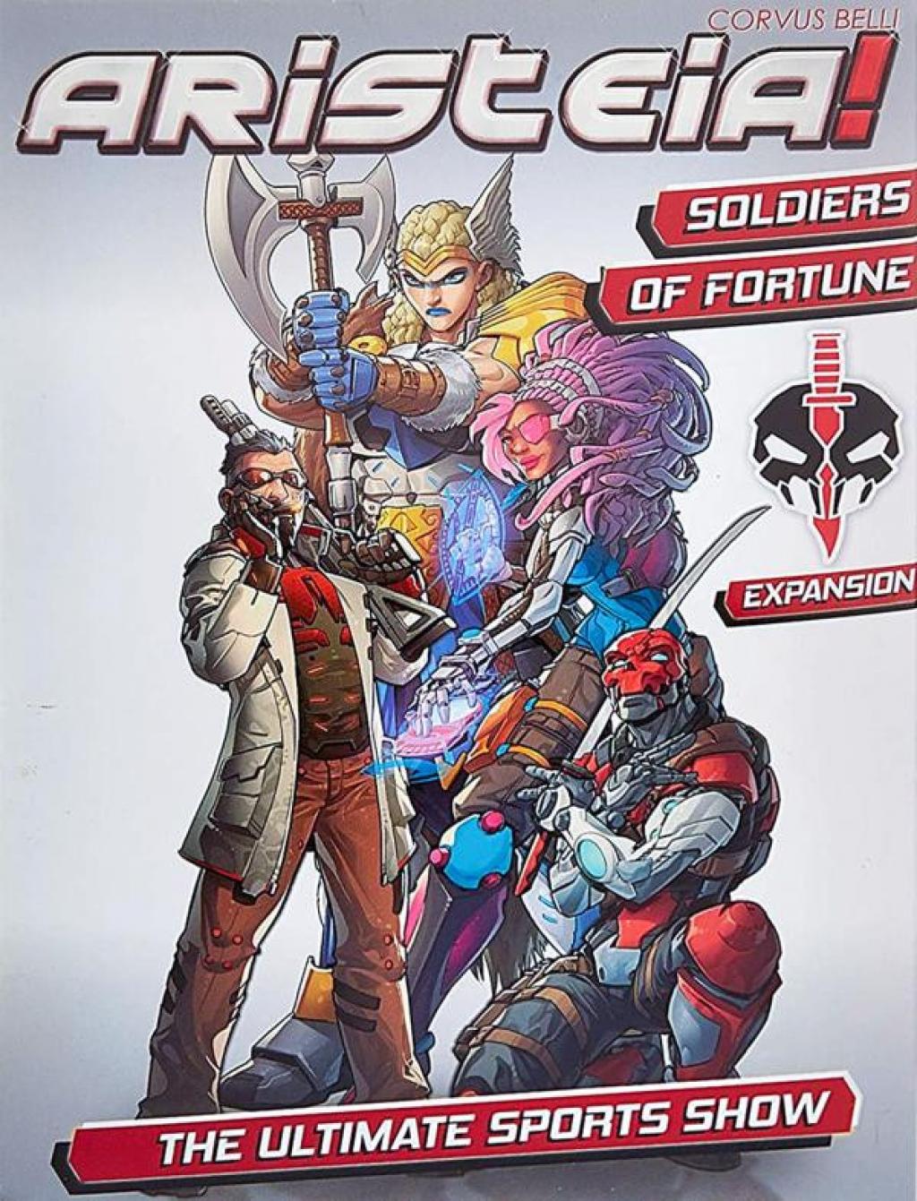 Aristeia!: Soldiers of Fortune ~ Juego de mesa • Ludonauta.es