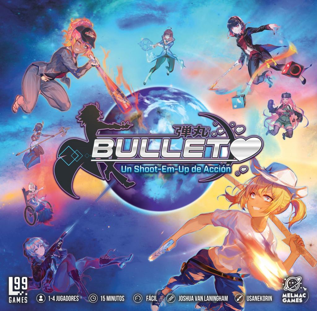 Bullet♥︎: Un Shoot-Em-Up de Acción ~ Juego de mesa • Ludonauta.es