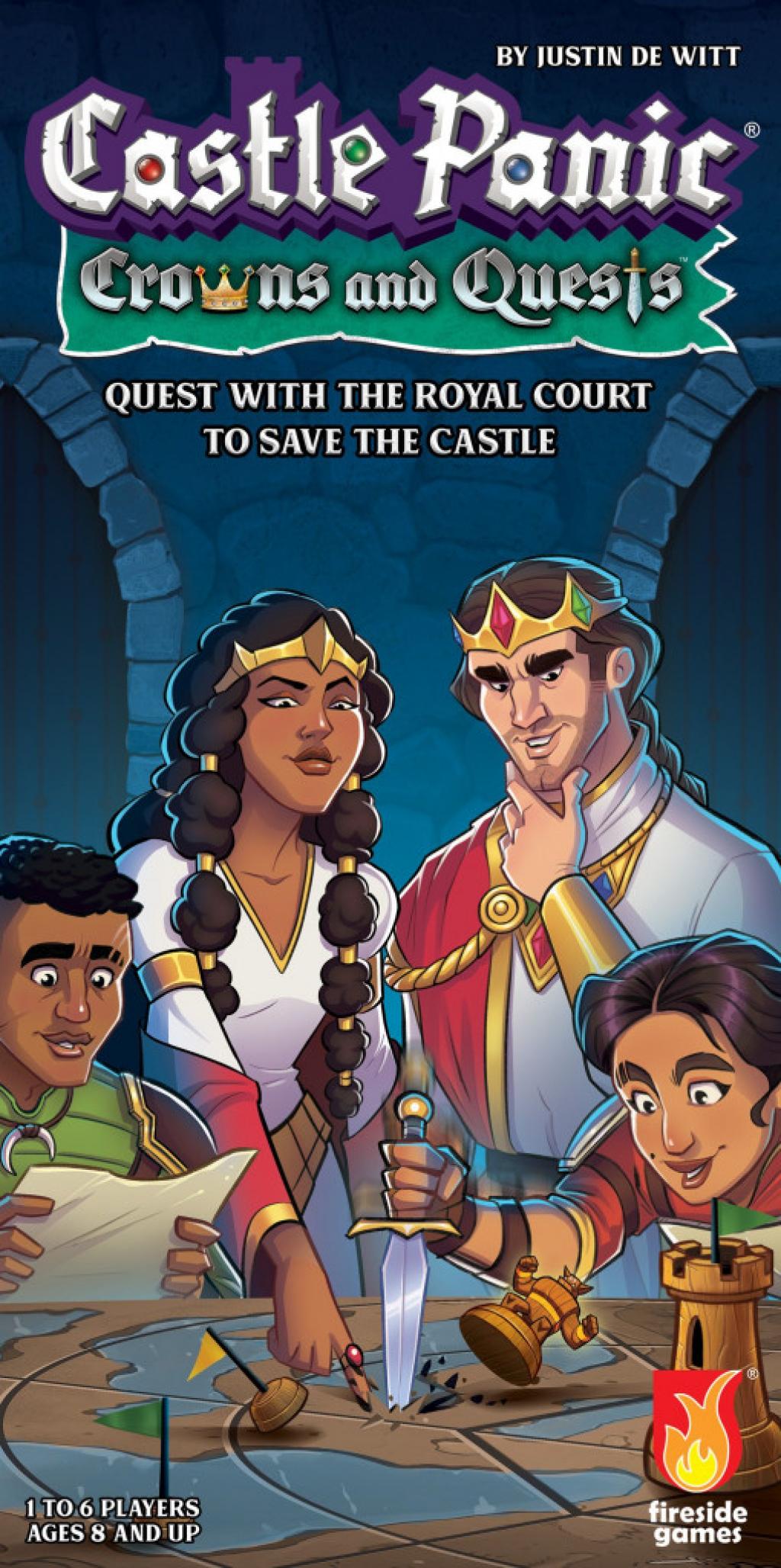 Castle Panic: Crowns and Quests ~ Juego de mesa • Ludonauta.es