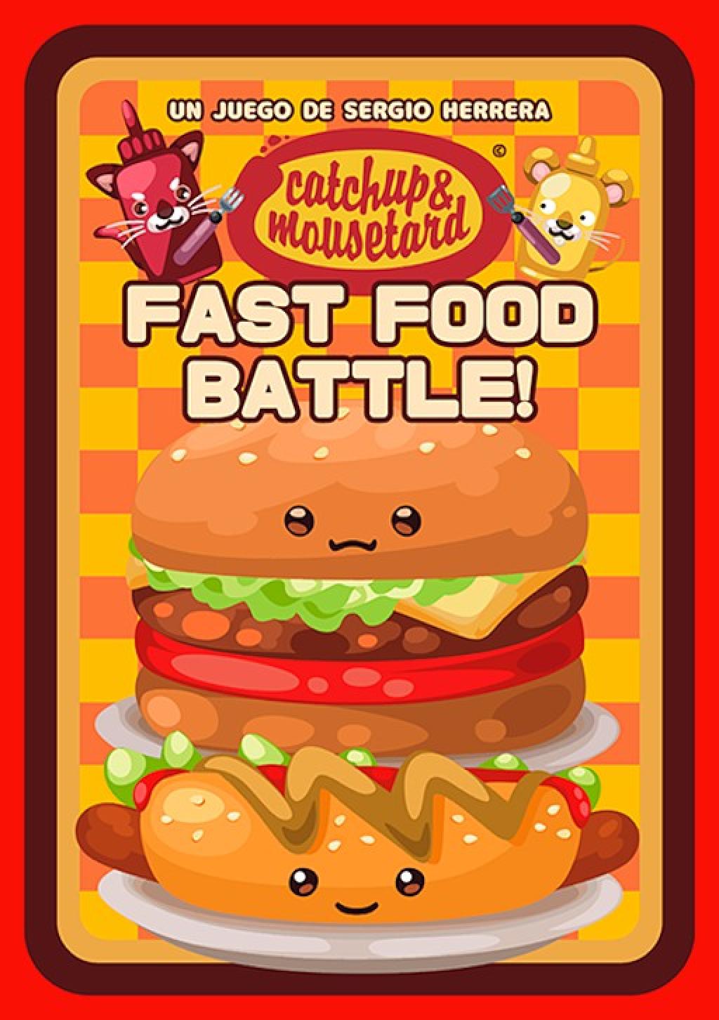 Catchup & Mousetard: Fast Food Battle! ~ Juego de mesa • Ludonauta.es