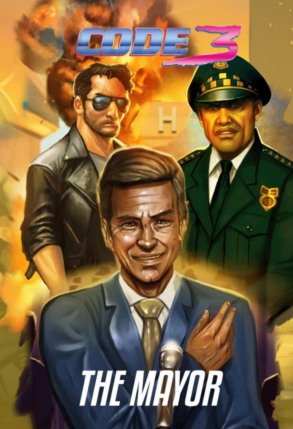 Code 3: The Corrupt Mayor ~ Juego de mesa • Ludonauta.es