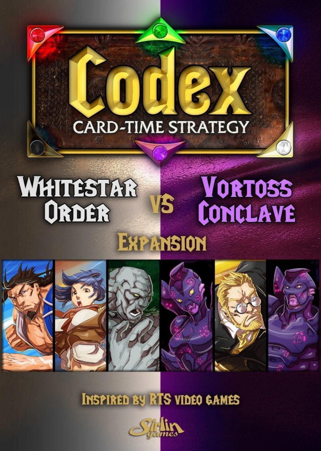 Codex: Card-Time Strategy – Whitestar Order vs. Vortoss Conclave ...