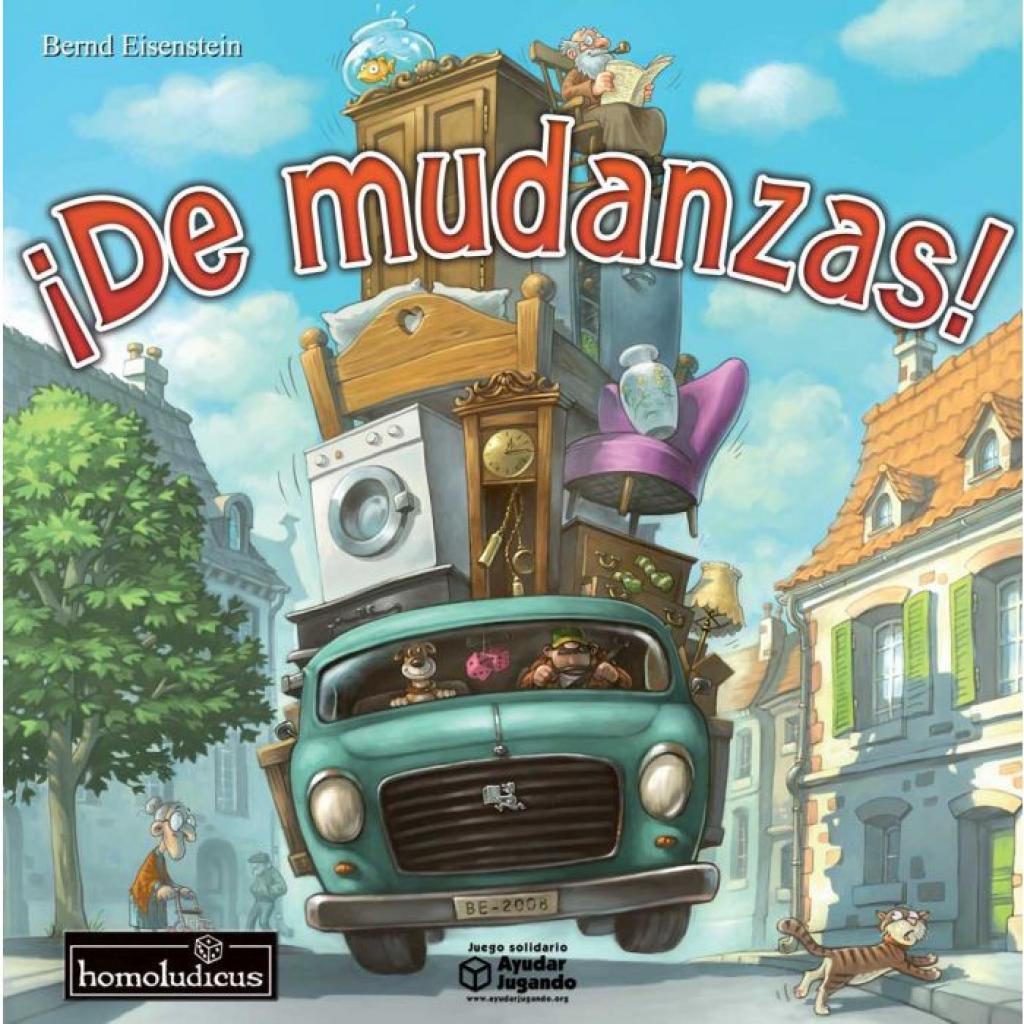¡De mudanzas! ~ Juego de mesa • Ludonauta.es