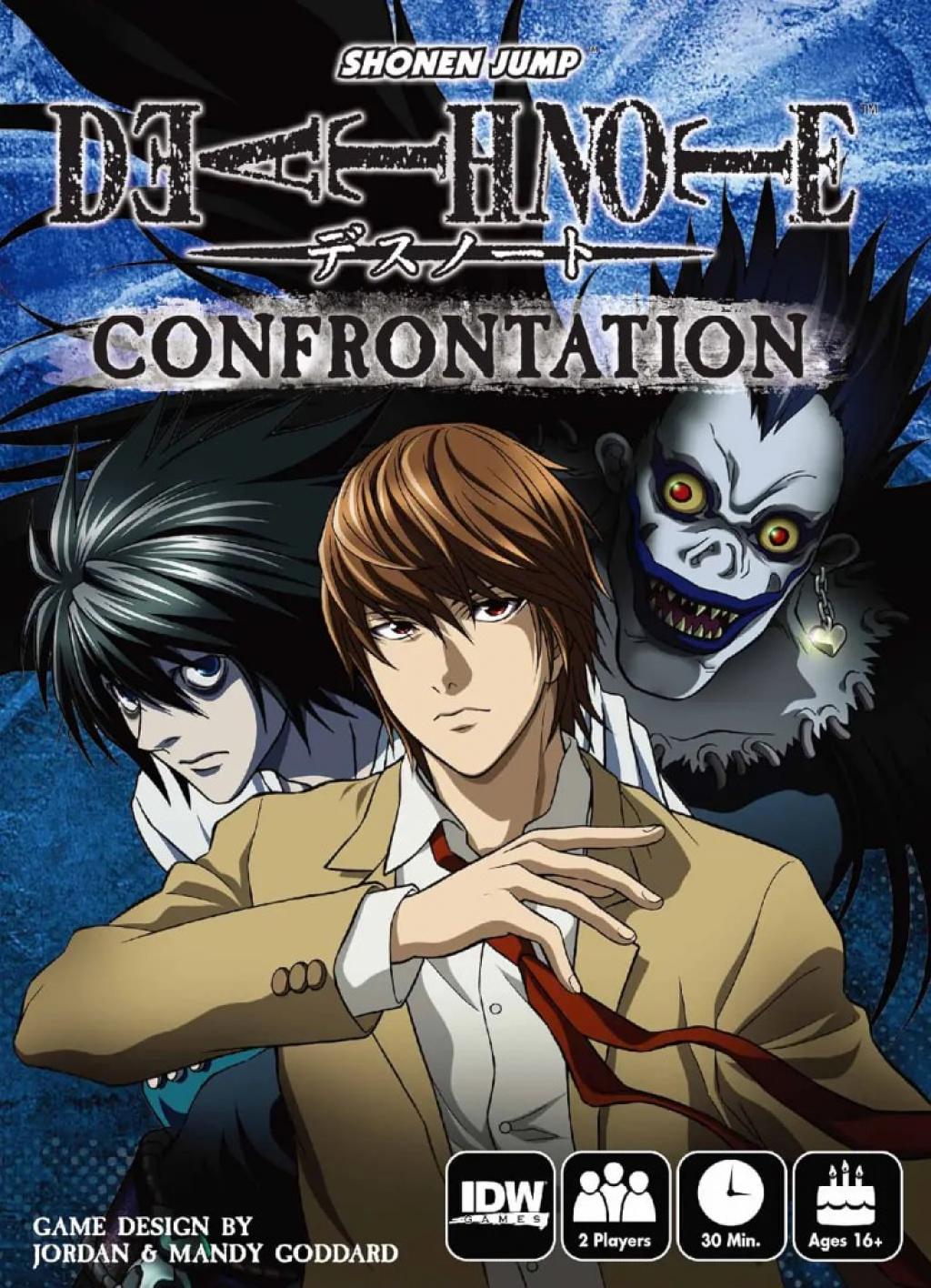 Death Note: Enfrentamiento ~ Juego de mesa • Ludonauta.es
