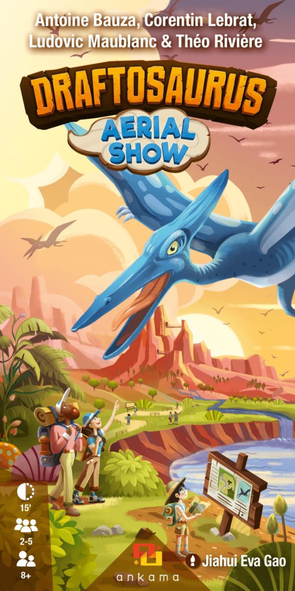Draftosaurus: Aerial Show ~ Juego de mesa • Ludonauta.es