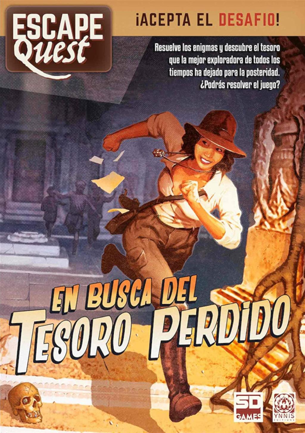 Escape Quest: En busca del tesoro perdido ~ Juego de mesa • Ludonauta.es