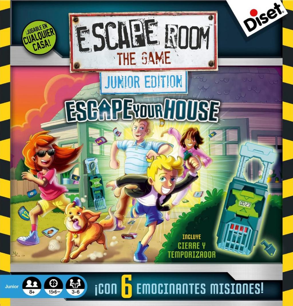 Escape Room: Junior Edition – Escape Your House ~ Juego de mesa ...