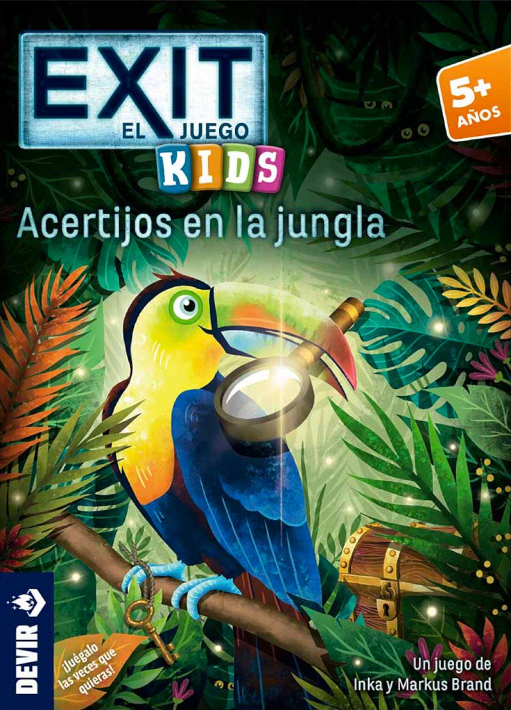 Exit: Kids – Acertijos en la jungla ~ Juego de mesa • Ludonauta.es