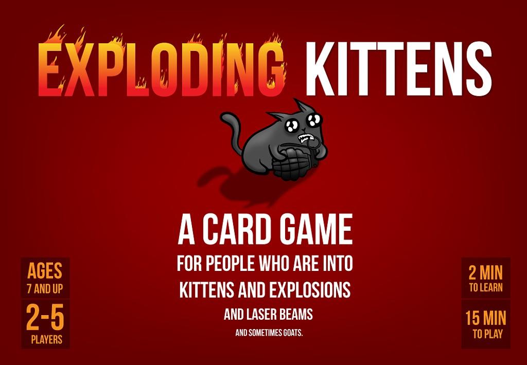 Exploding Kittens ~ Juego de mesa • Ludonauta.es Exploding Kittens ~ Juego de mesa • Ludonauta.es