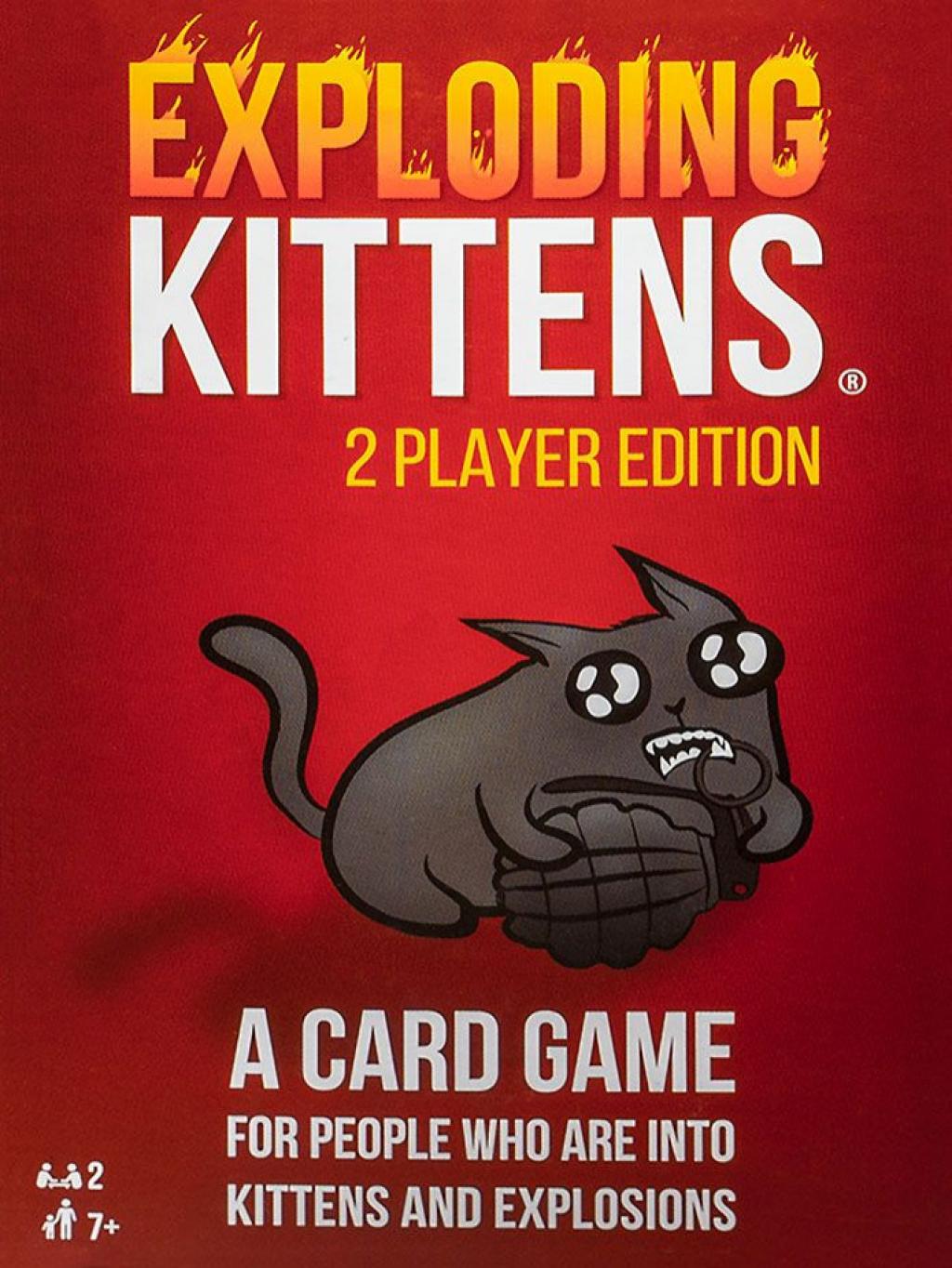 Exploding Kittens: Edición 2 jugadores ~ Juego de mesa • Ludonauta.es