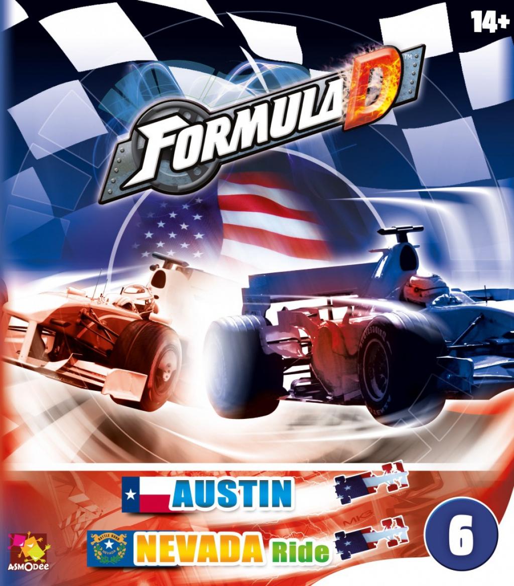 Formula D: Circuits 6 – Austin & Nevada ~ Juego de mesa • Ludonauta.es
