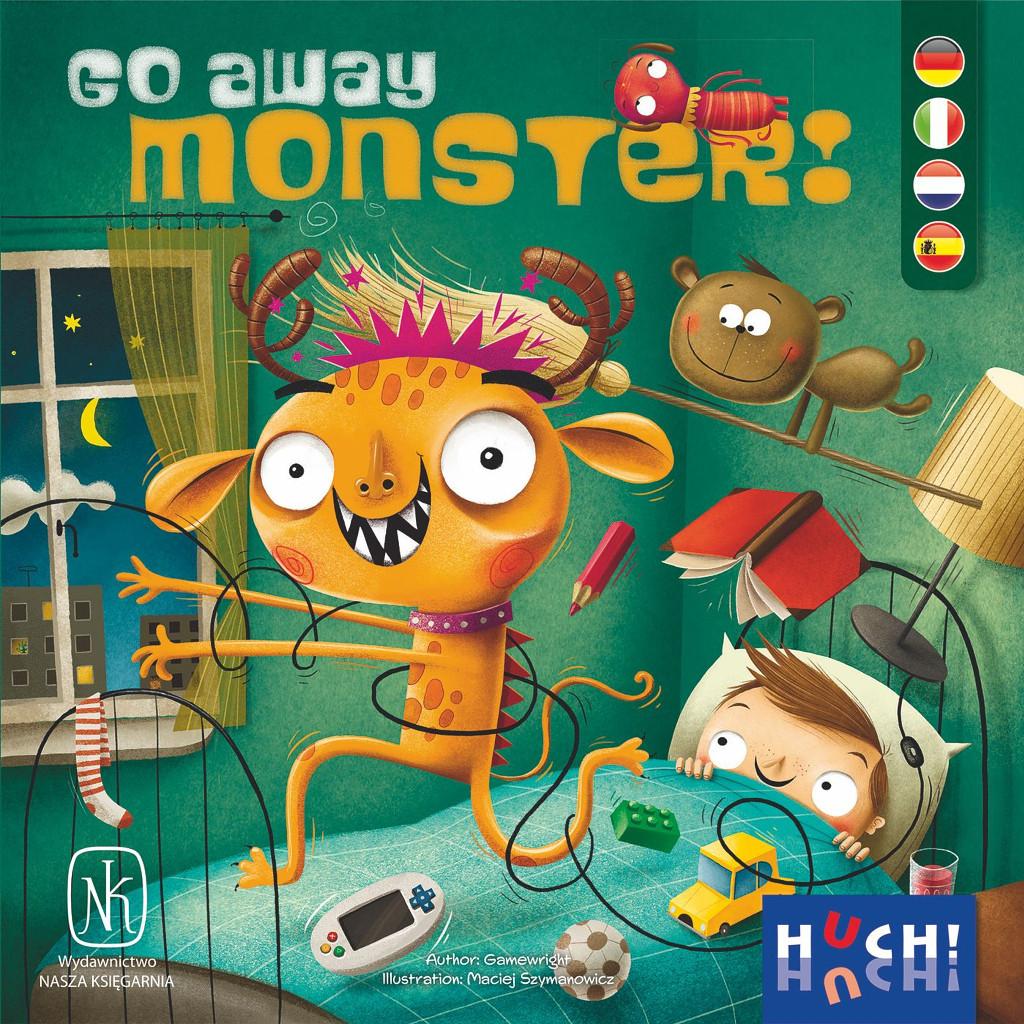 Go Away Monster! ~ Juego de mesa • Ludonauta.es