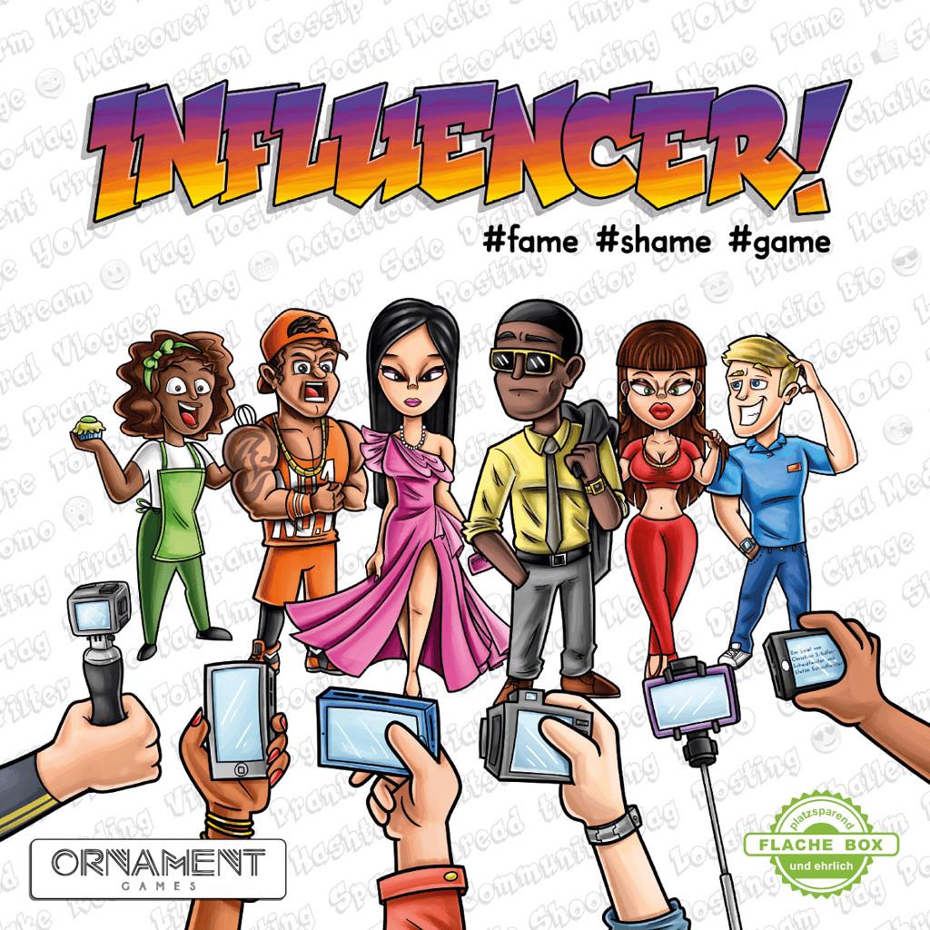Influencer!: #fame #shame #game ~ Juego de mesa • Ludonauta.es