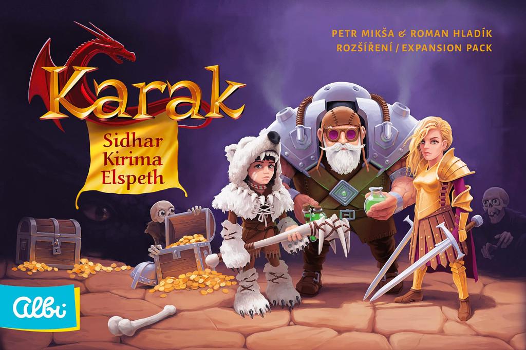 Karak: Sidhar, Kirima, Elspeth ~ Juego de mesa • Ludonauta.es