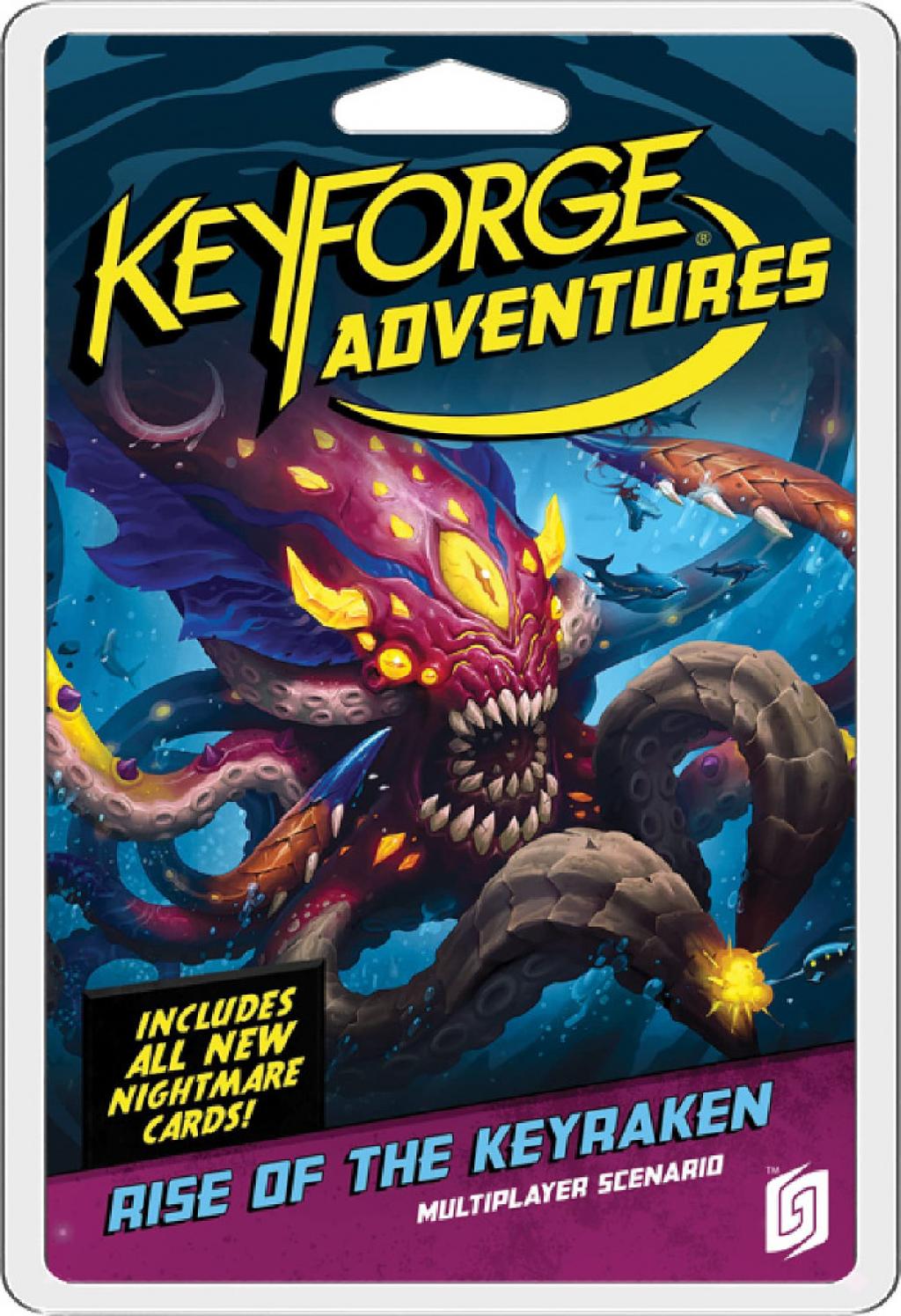 Keyforge Adventures: Rise of the Keyraken ~ Juego de mesa • Ludonauta.es