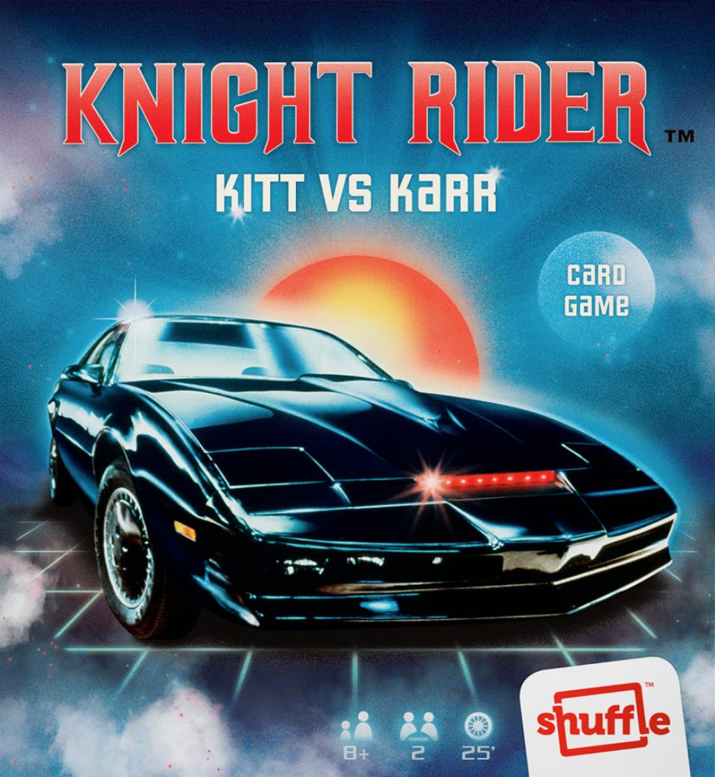 Knight Rider: KITT vs KARR Card Game ~ Juego de mesa • Ludonauta.es
