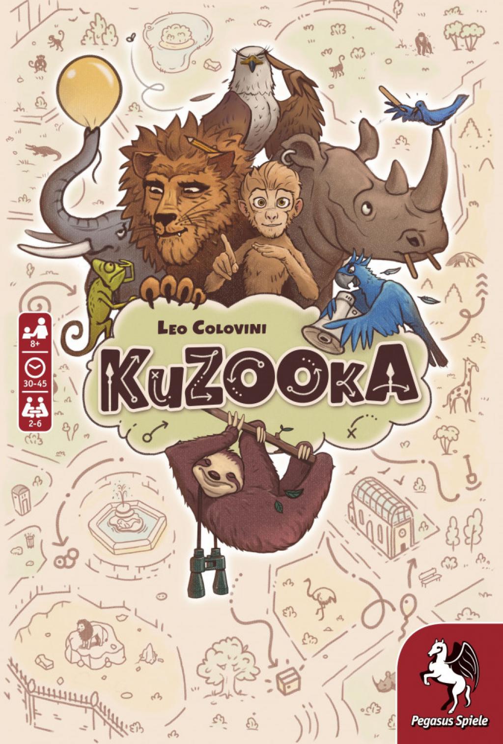 KuZOOkA ~ Juego de mesa • Ludonauta.es