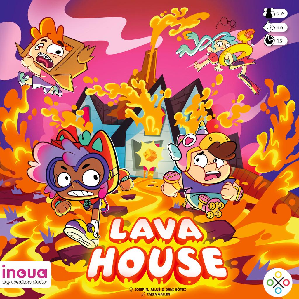 Lava House ~ Juego de mesa • Ludonauta.es