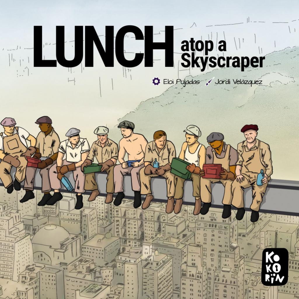 Lunch atop a Skyscraper ~ Juego de mesa • Ludonauta.es