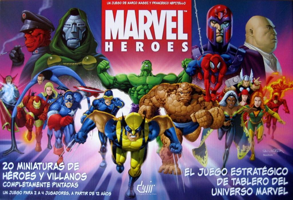 Marvel Heroes ~ Juego de mesa • Ludonauta.es