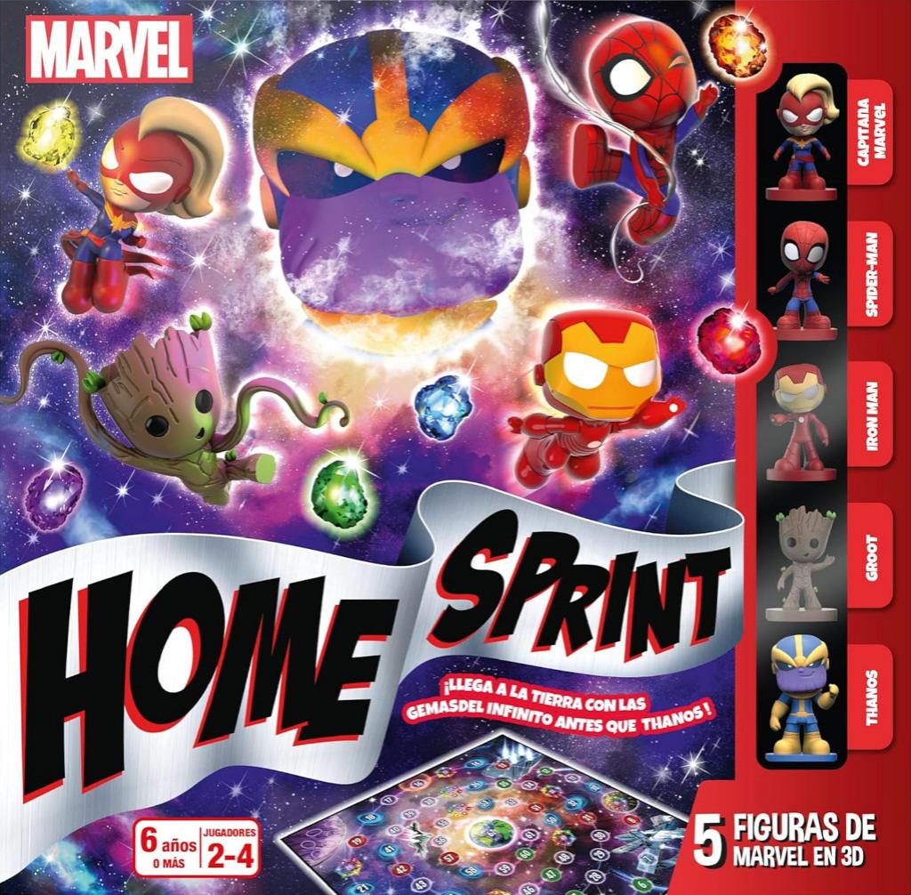 Marvel: Home Sprint ~ Juego de mesa • Ludonauta.es