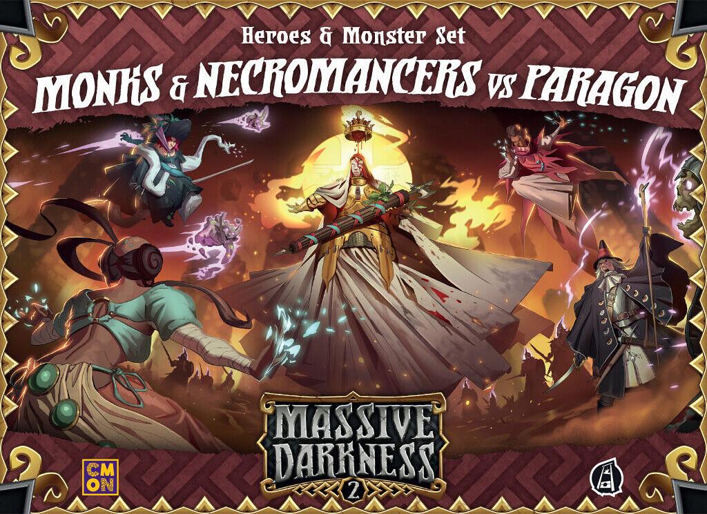 Massive Darkness 2: Monks & Necromancer vs Paragon ~ Juego de mesa ...
