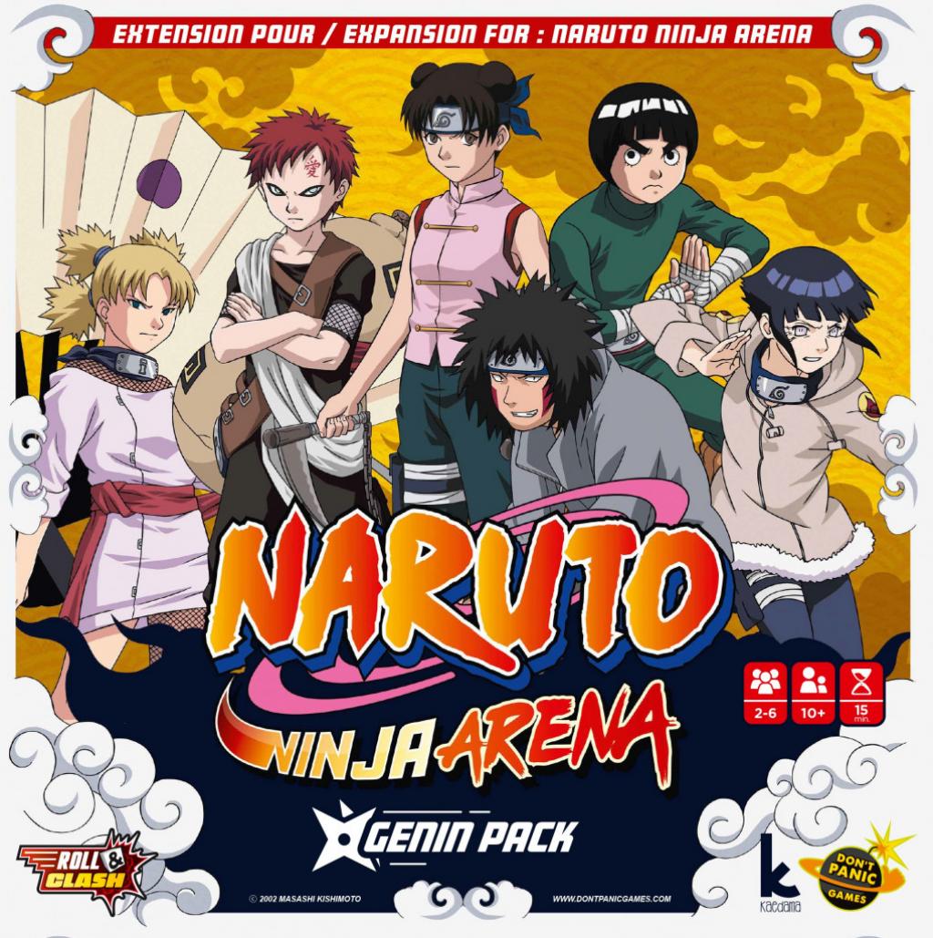 Naruto: Ninja Arena – Pack Grado Inferior ~ Juego de mesa • Ludonauta.es