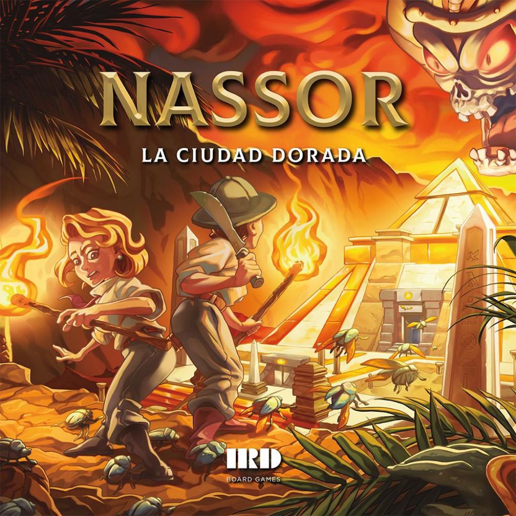 Nassor: La Ciudad Dorada ~ Juego de mesa • Ludonauta.es