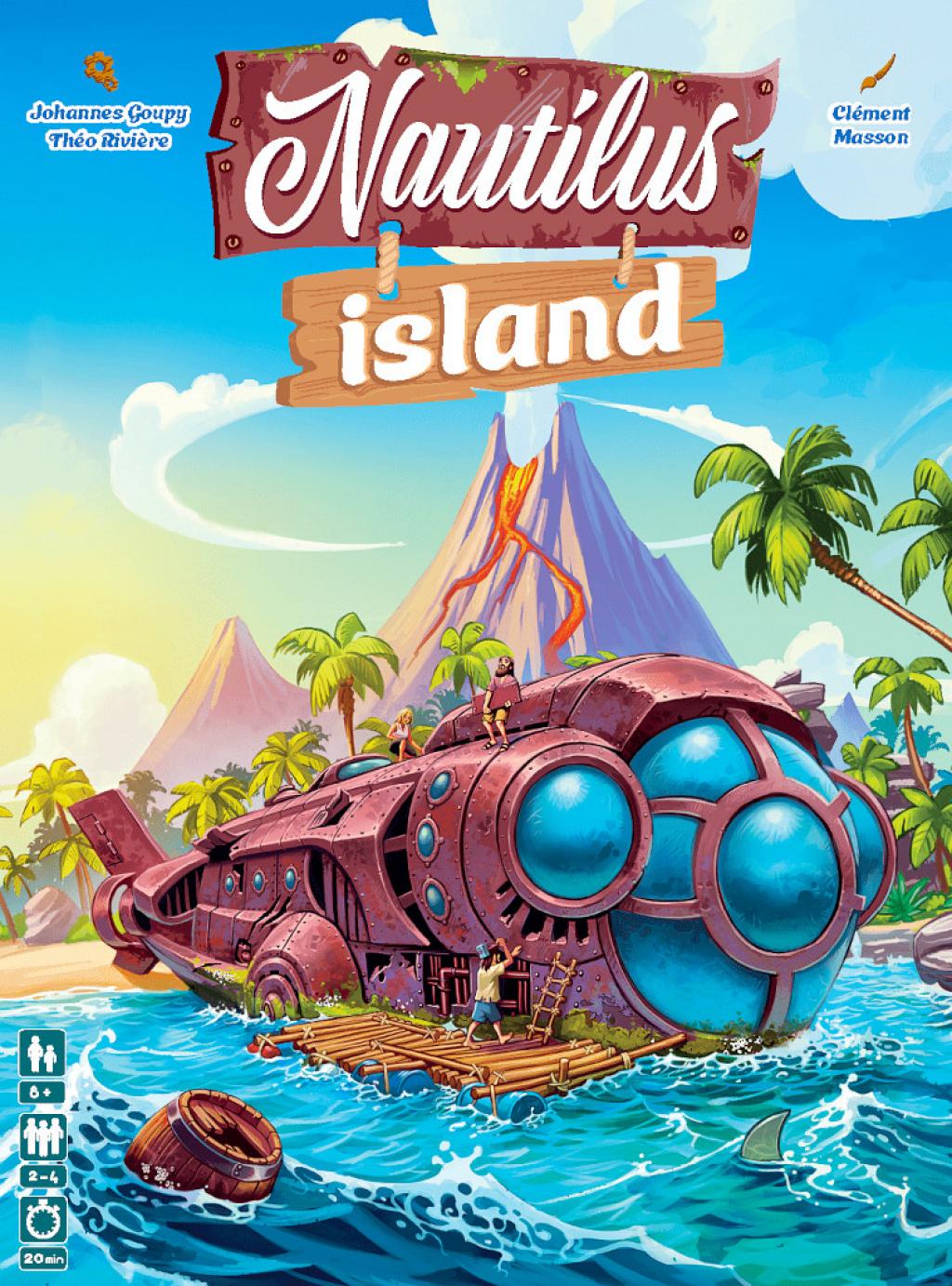 Nautilus Island ~ Juego de mesa • Ludonauta.es