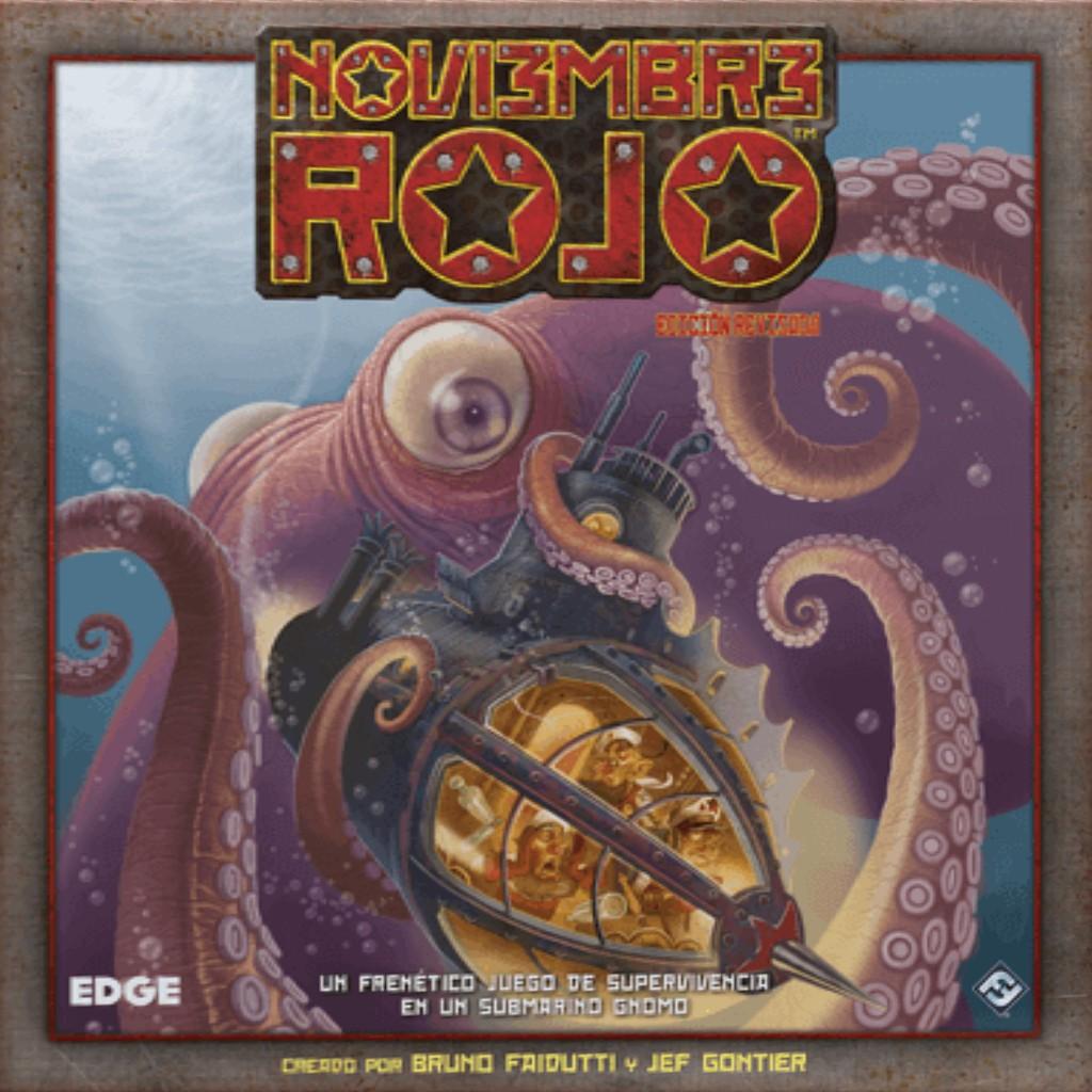 Noviembre Rojo ~ Juego de mesa • Ludonauta.es