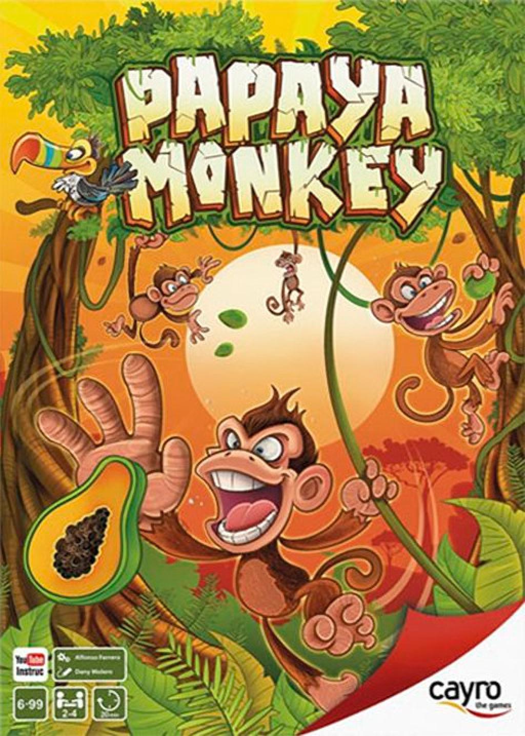 Papaya Monkey ~ Juego de mesa • Ludonauta.es