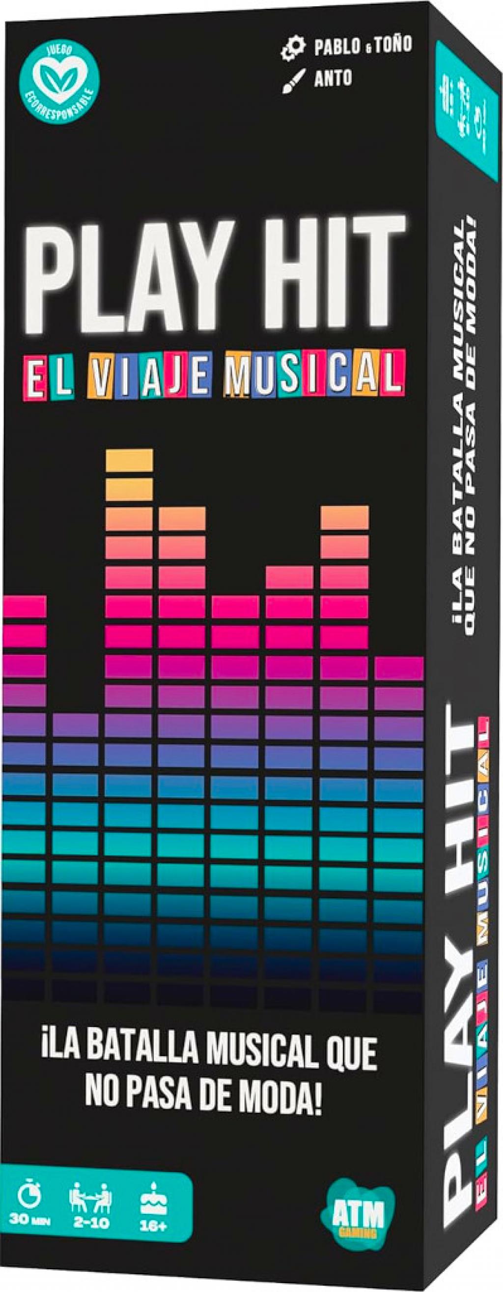 Play Hit: El Viaje Musical ~ Juego de mesa • Ludonauta.es