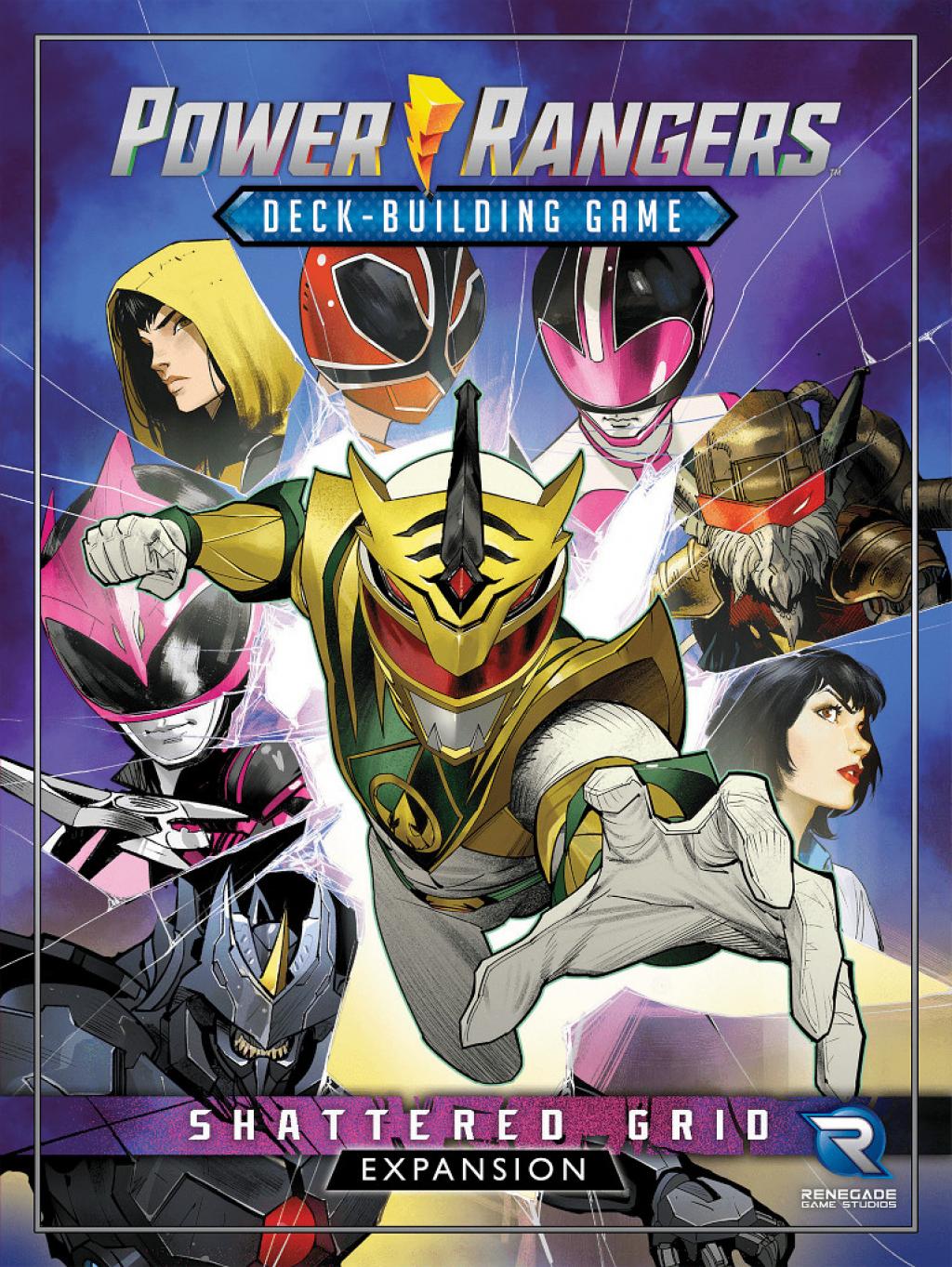 Power Rangers Deck Building Game Shattered Grid ~ Juego De Mesa