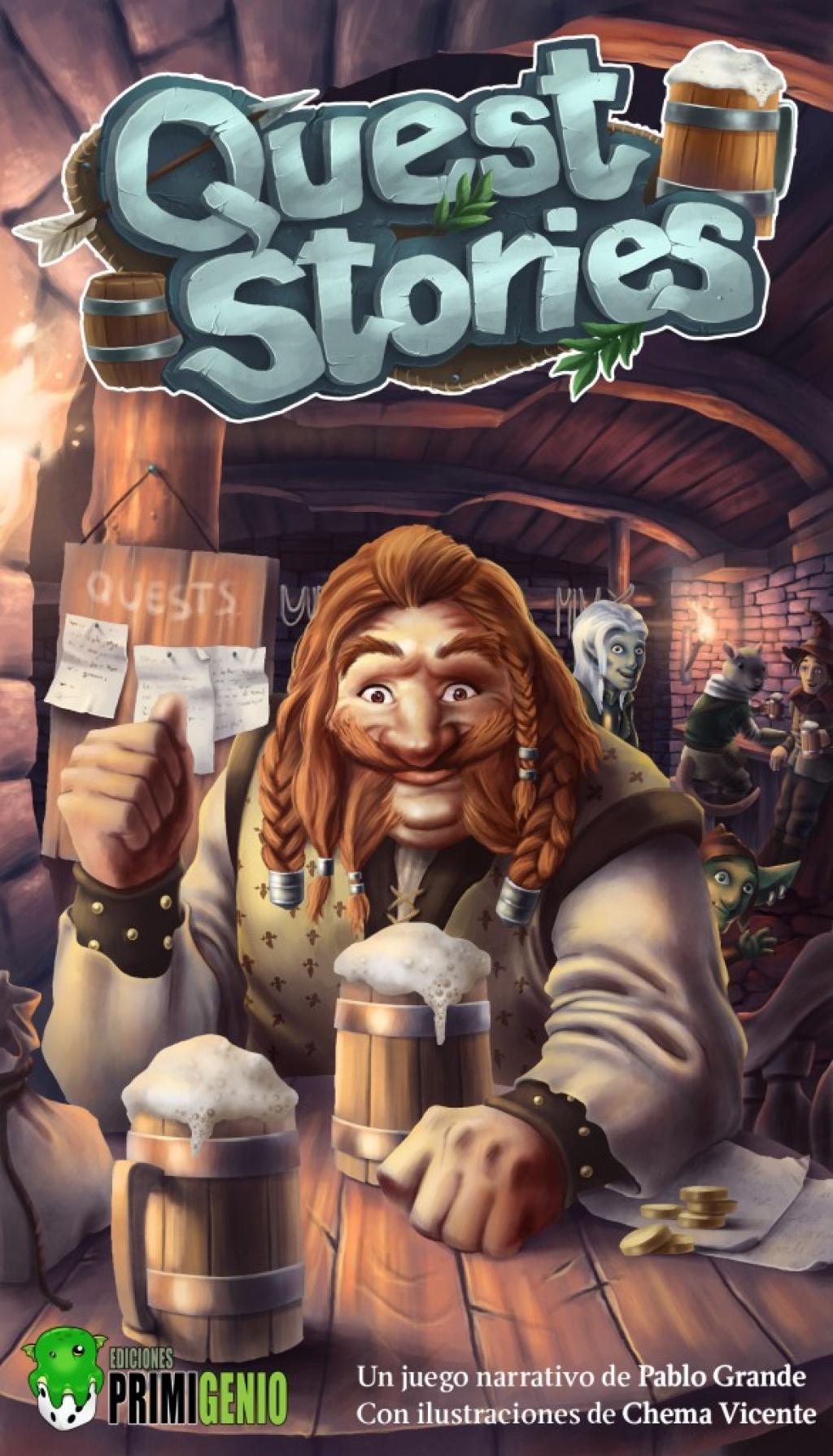 Quest Stories ~ Juego de mesa • Ludonauta.es
