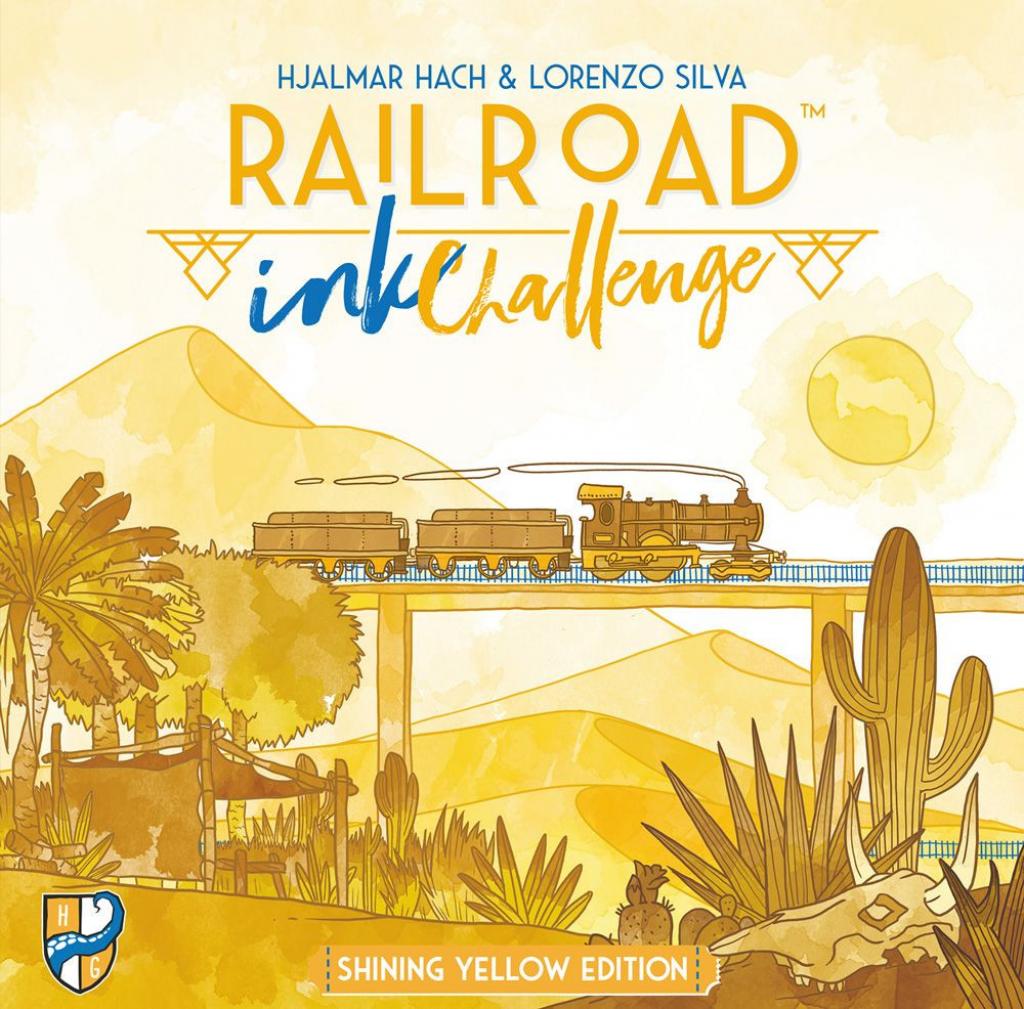 Railroad Ink: Edición amarillo brillante ~ Juego de mesa • Ludonauta.es