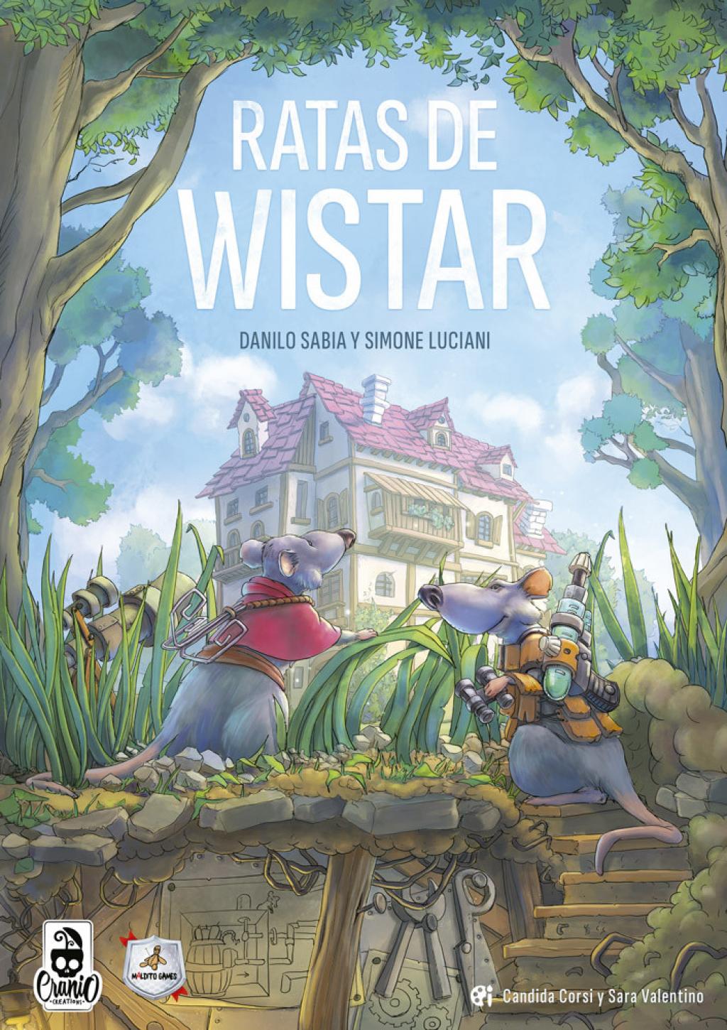 Ratas de Wistar ~ Juego de mesa • Ludonauta.es