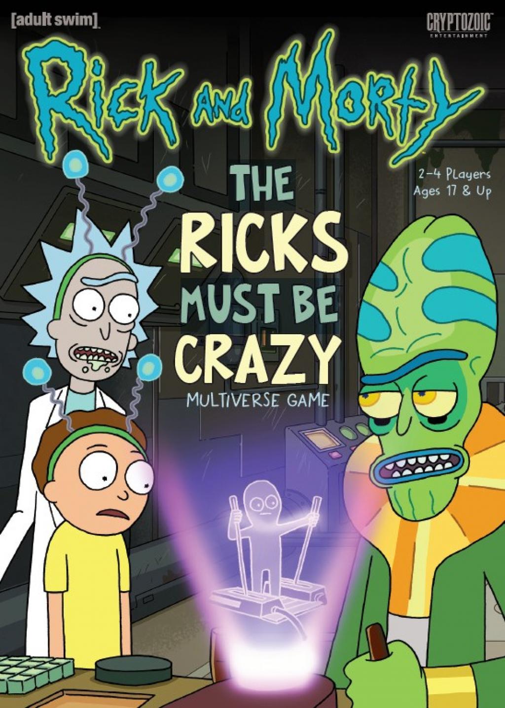 Rick and Morty: The Ricks Must Be Crazy Multiverse Game ~ Juego de mesa ...