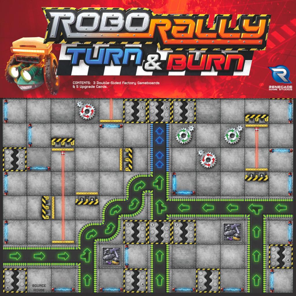 Robo Rally: Turn & Burn ~ Juego de mesa • Ludonauta.es