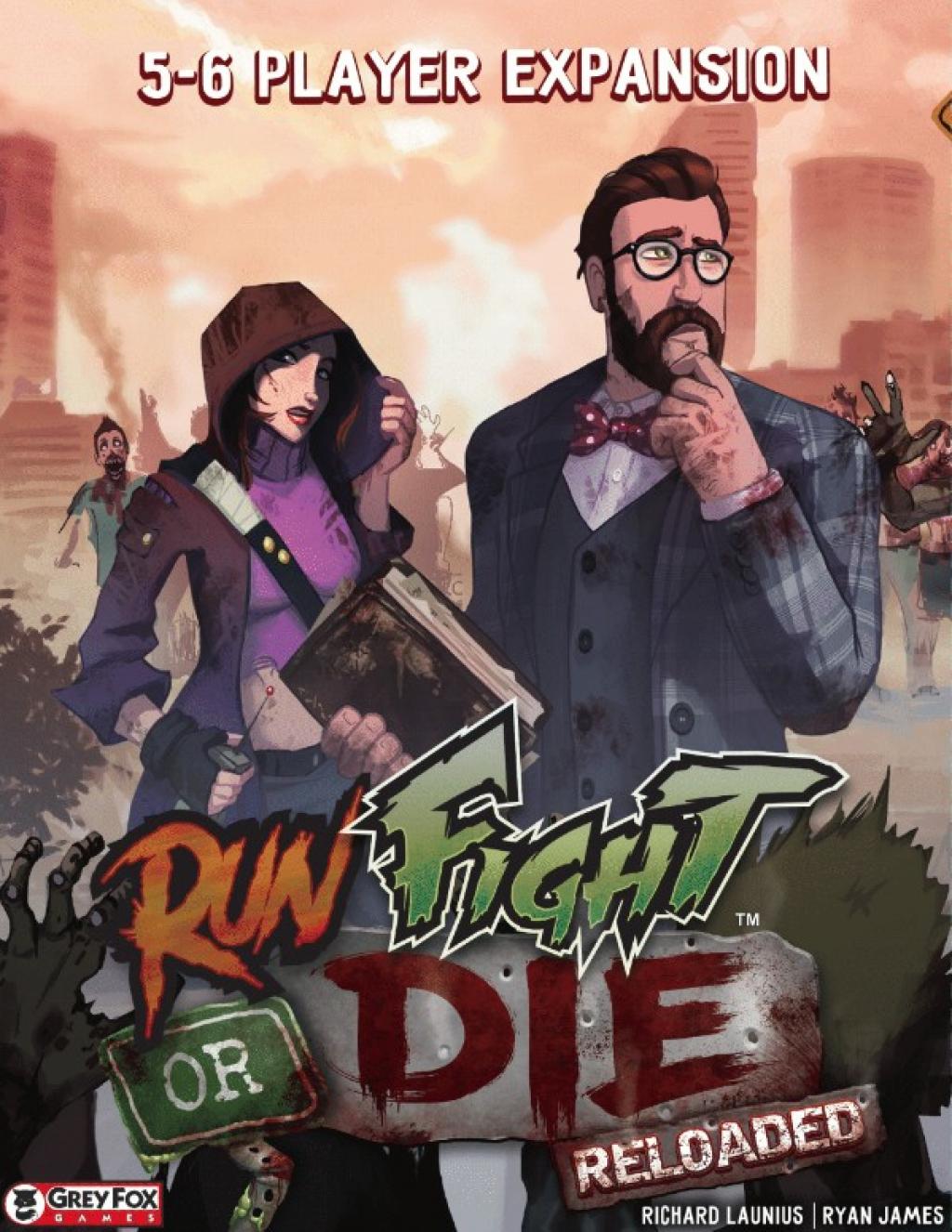 Run Fight or Die: Reloaded – 5-6 Player Expansion ~ Juego de mesa ...