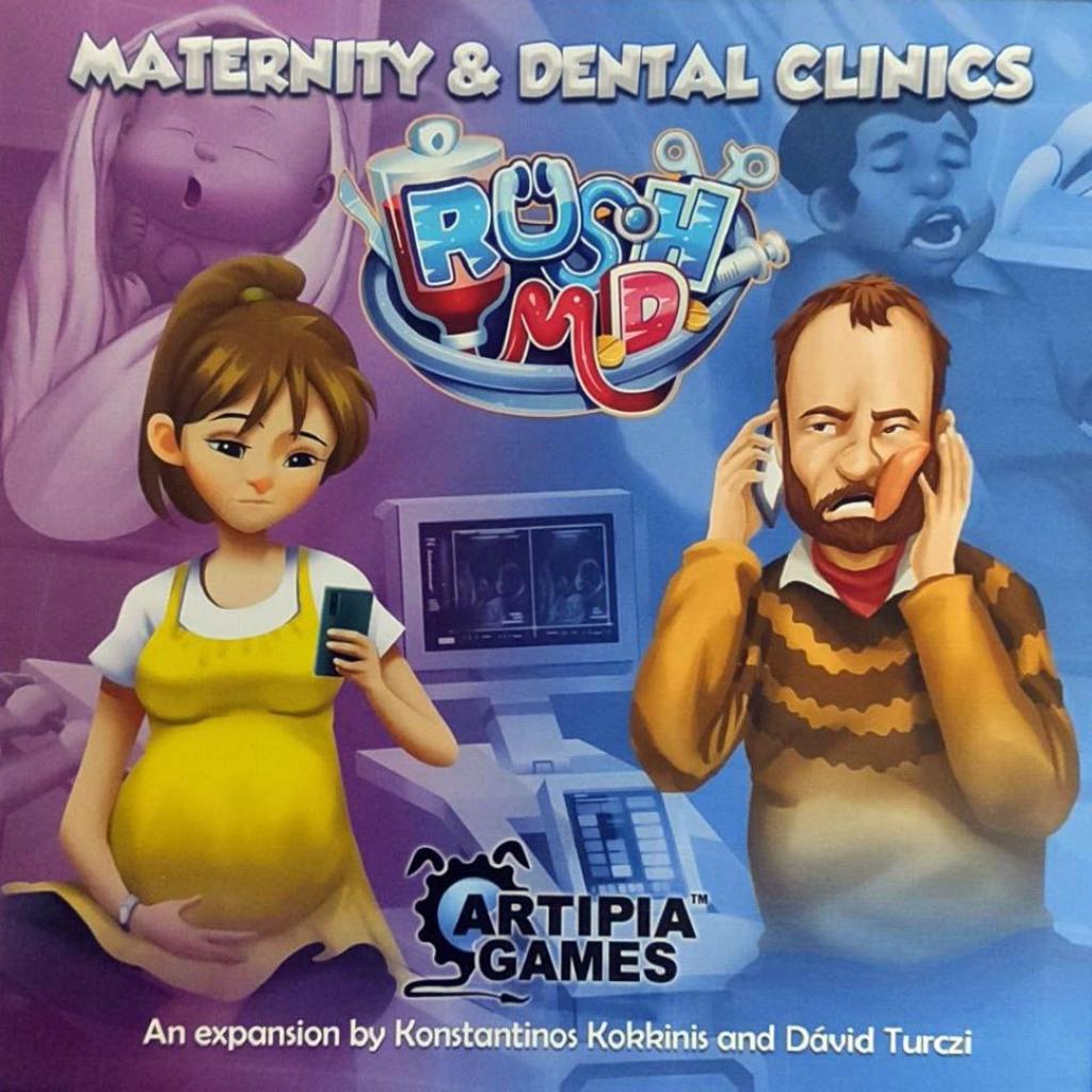 Rush M.D.: Maternity & Dental Clinics ~ Juego de mesa • Ludonauta.es