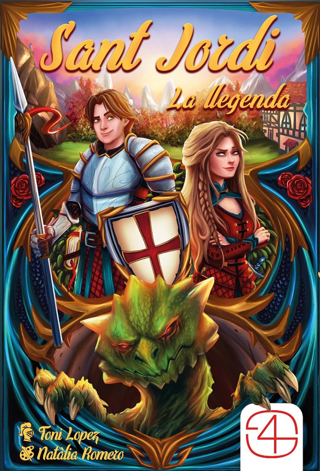 Sant Jordi: La llegenda ~ Juego de mesa • Ludonauta.es