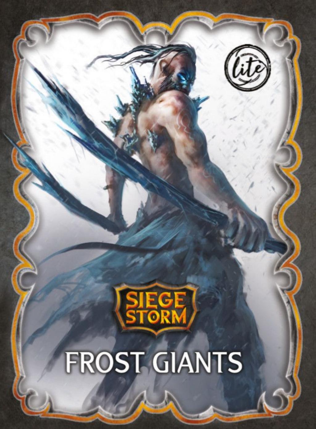 Siege Storm: Frost Giants ~ Juego de mesa • Ludonauta.es