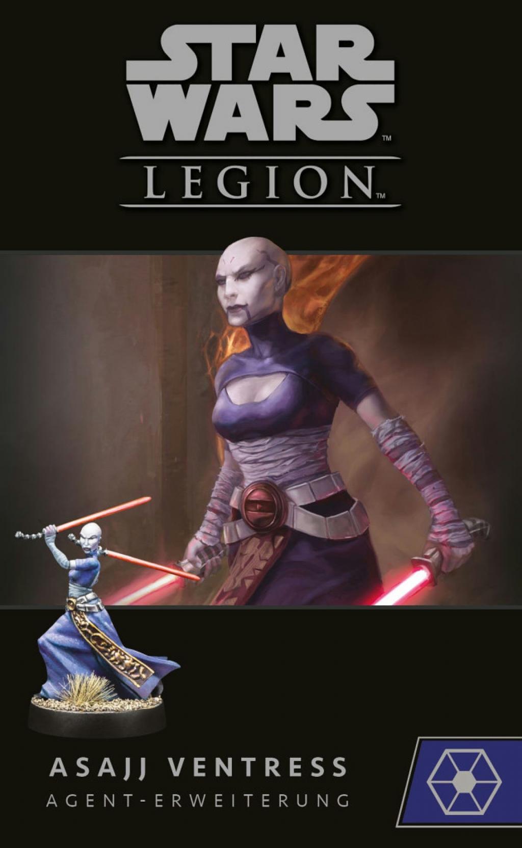 Star Wars: Legión – Asajj Ventress ~ Juego de mesa • Ludonauta.es