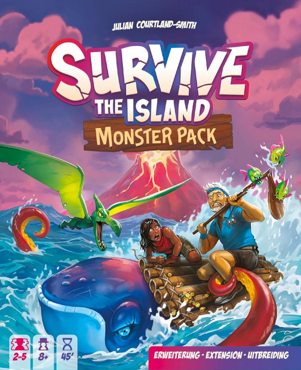 Survive The Island: Expansión monstruosa ~ Juego de mesa • Ludonauta.es