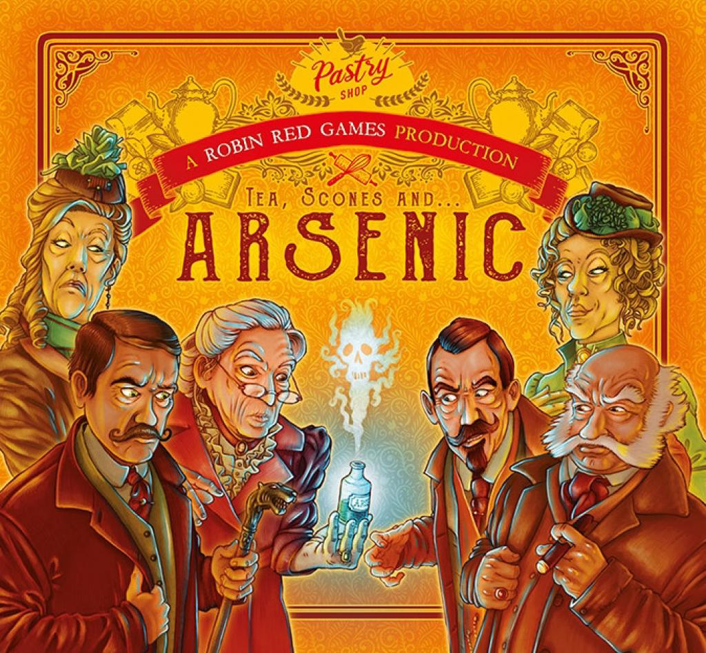 Tea, Scones, and ARSENIC ~ Juego de mesa • Ludonauta.es