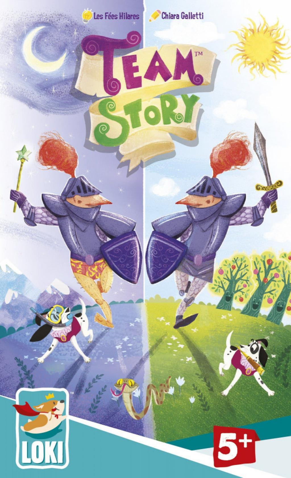 Team Story ~ Juego de mesa • Ludonauta.es