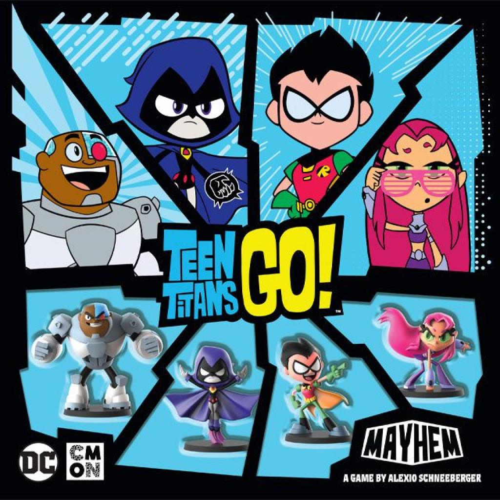 Teen Titans GO! Mayhem ~ Juego de mesa • Ludonauta.es