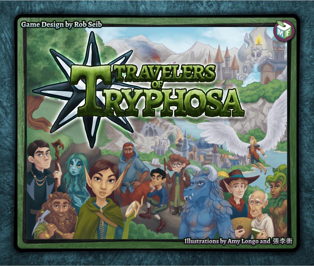 Travelers of Tryphosa ~ Juego de mesa • Ludonauta.es